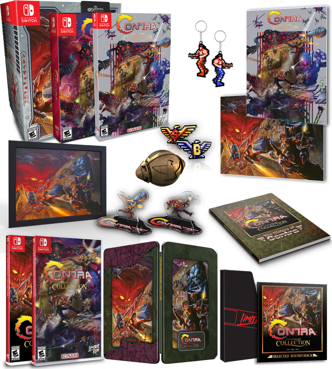 Contra Anniversary Collection nintendo switch → Køb billigt her - Gucca.dk