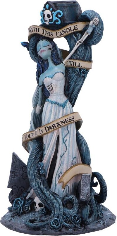 Køb Corpse Bride - With This Candle - Lysestage Figur - Nemesis Now ...