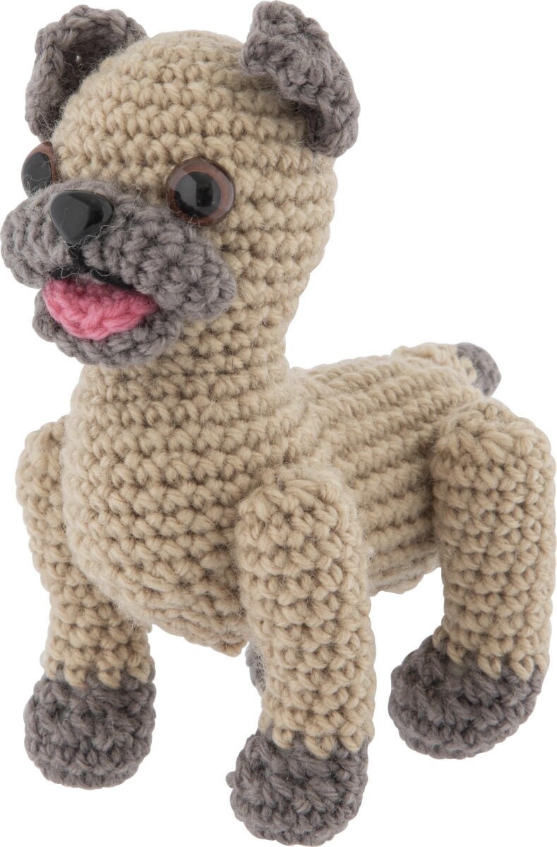 Køb Hæklekit - Diy - Bulldog - Craft Id - Gucca.dk