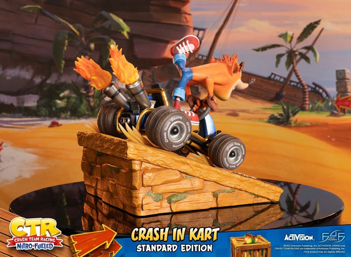 Crash Team Racing Nitro-fueled - Crash In Kart - Crash Bandicoot ...