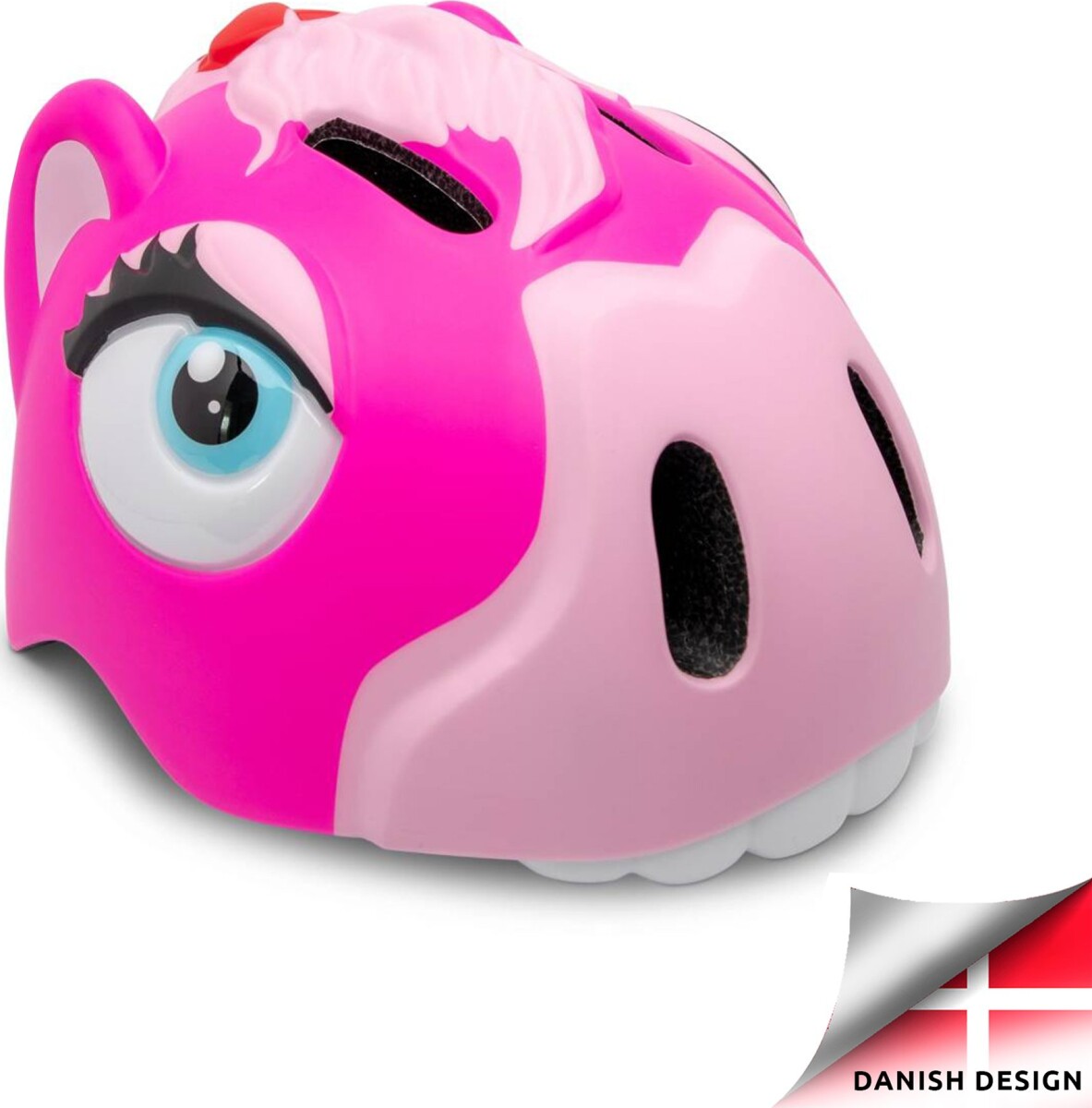 Køb Crazy Safety - Cykelhjelm Til Børn - Hest - Pink - 49-55 Cm - Gucca.dk