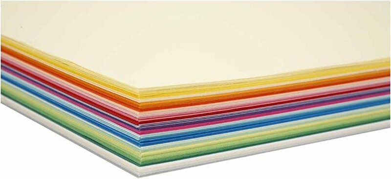 Køb Paper Concept - Farvet Papir - A4 - 210x297 Mm - 80 G - Flere ...