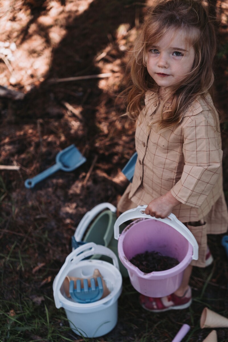 Køb Dantoy - Bio Sandlegetøj - Isvafler - Grøn - 8 Dele - Gucca.dk
