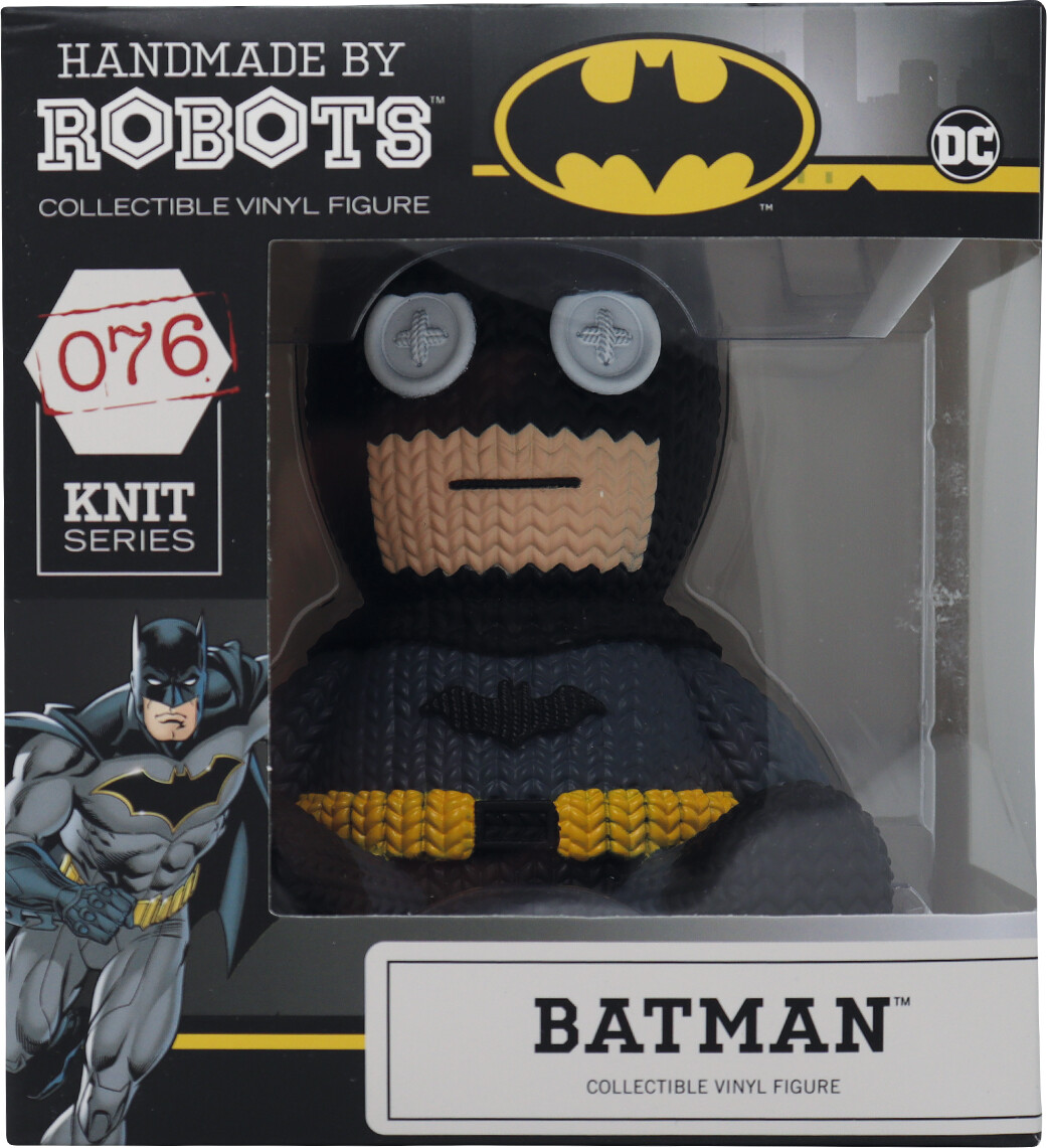 Køb Batman Figur - Dc - Knit - Handmade By Robots - 13 Cm - Gucca.dk