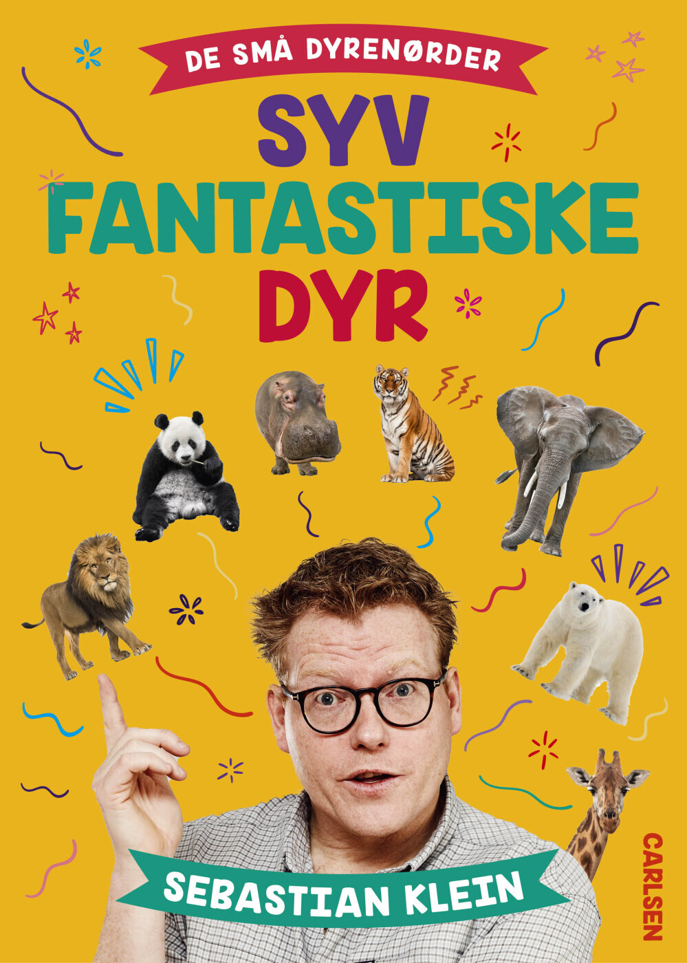Køb De Små Dyrenørder - Syv Fantastiske Dyr af Sebastian Klein - bog indbundet - Gucca.dk