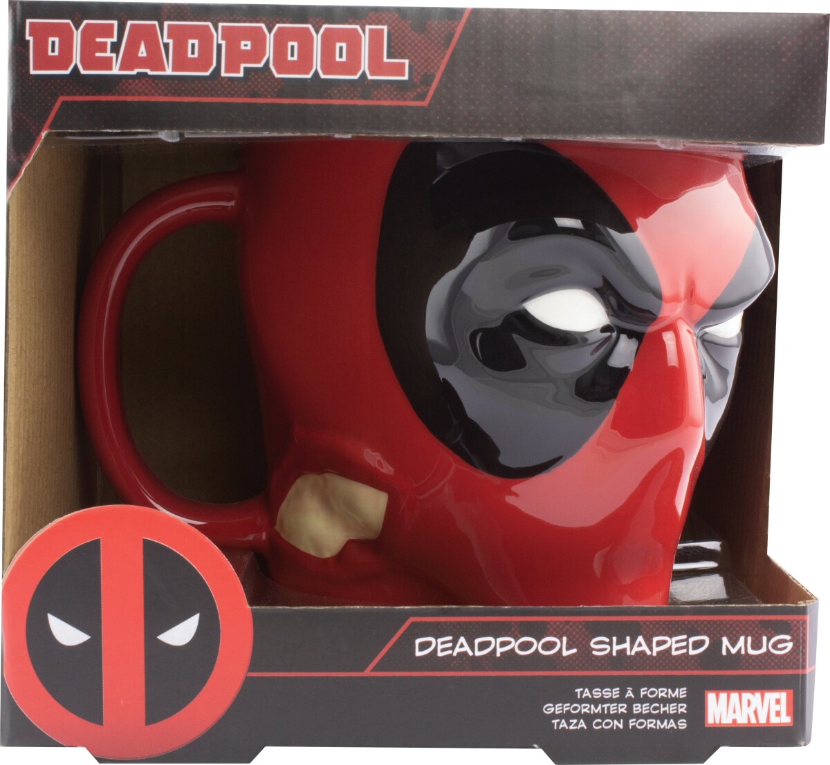 Deadpool Shaped Mug | Se tilbud og køb på Gucca.dk