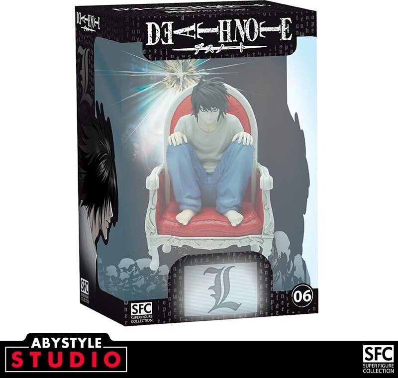 Køb Death Note - Figurine L - Super Figure Collection fra Abystyle ...