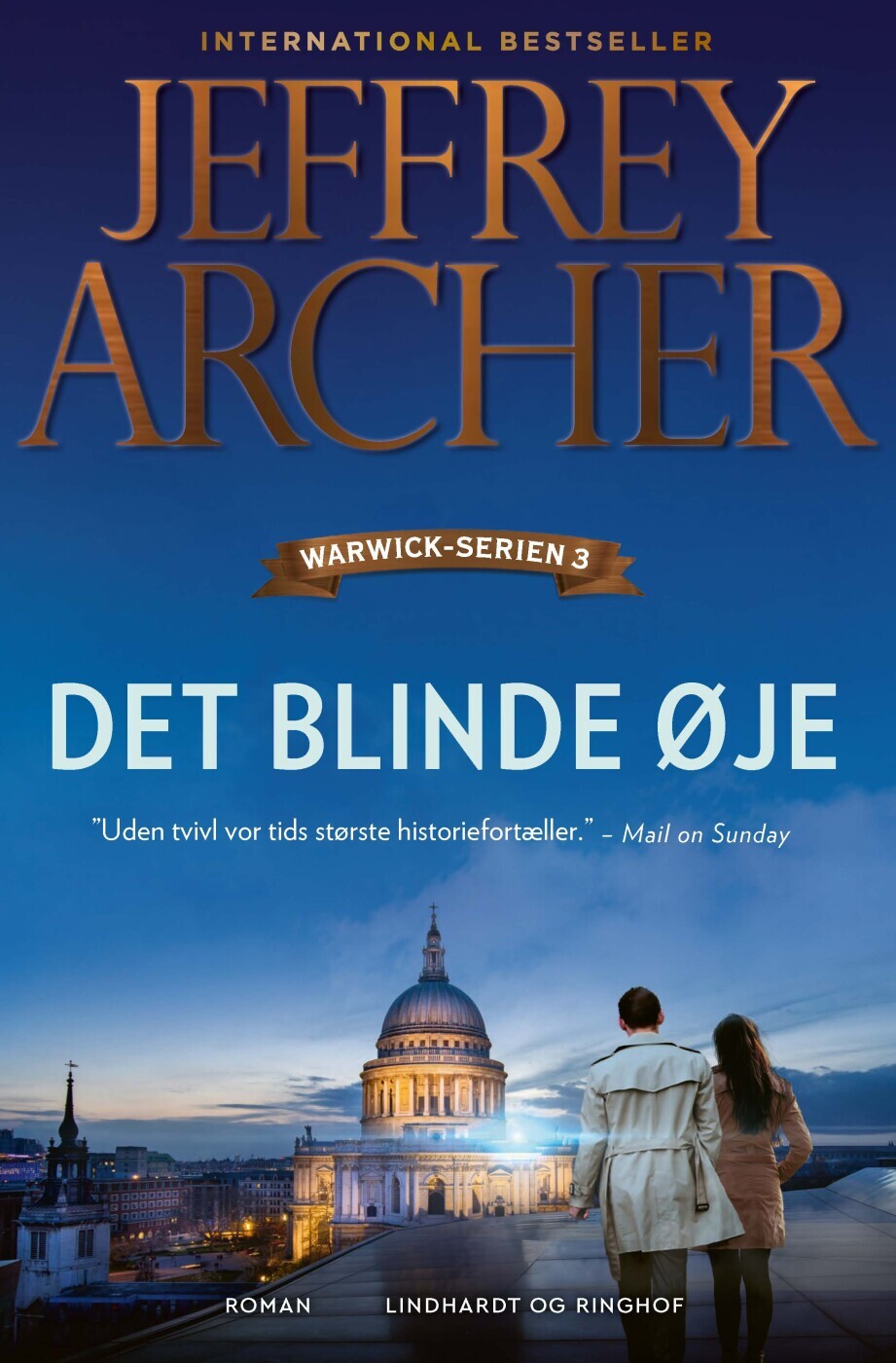 Det Blinde øje af Jeffrey Archer - Paperback Bog - Gucca.dk