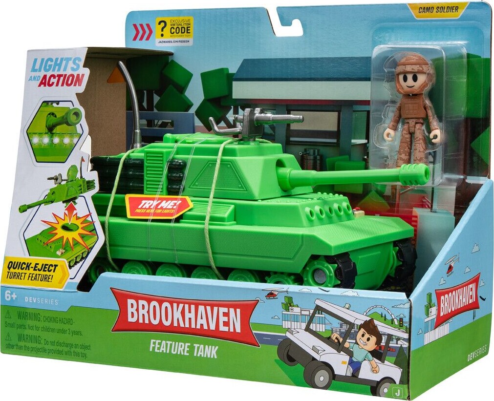 Brookhaven - Tank Og Camo Soldier Legetøj - Roblox - Devseries | Se ...