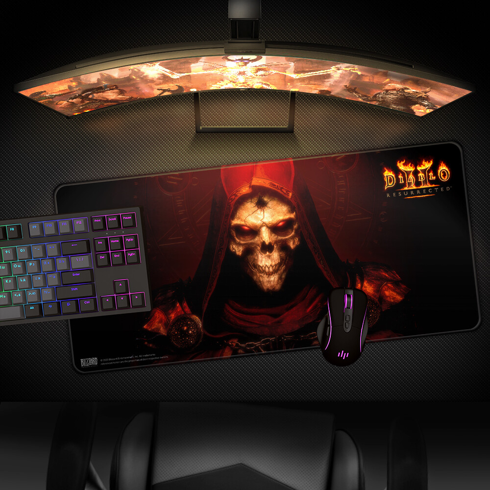 Køb Diablo Ii - Desk Mat - Skrivebordsmåtte - Resurrected Prime Evil ...