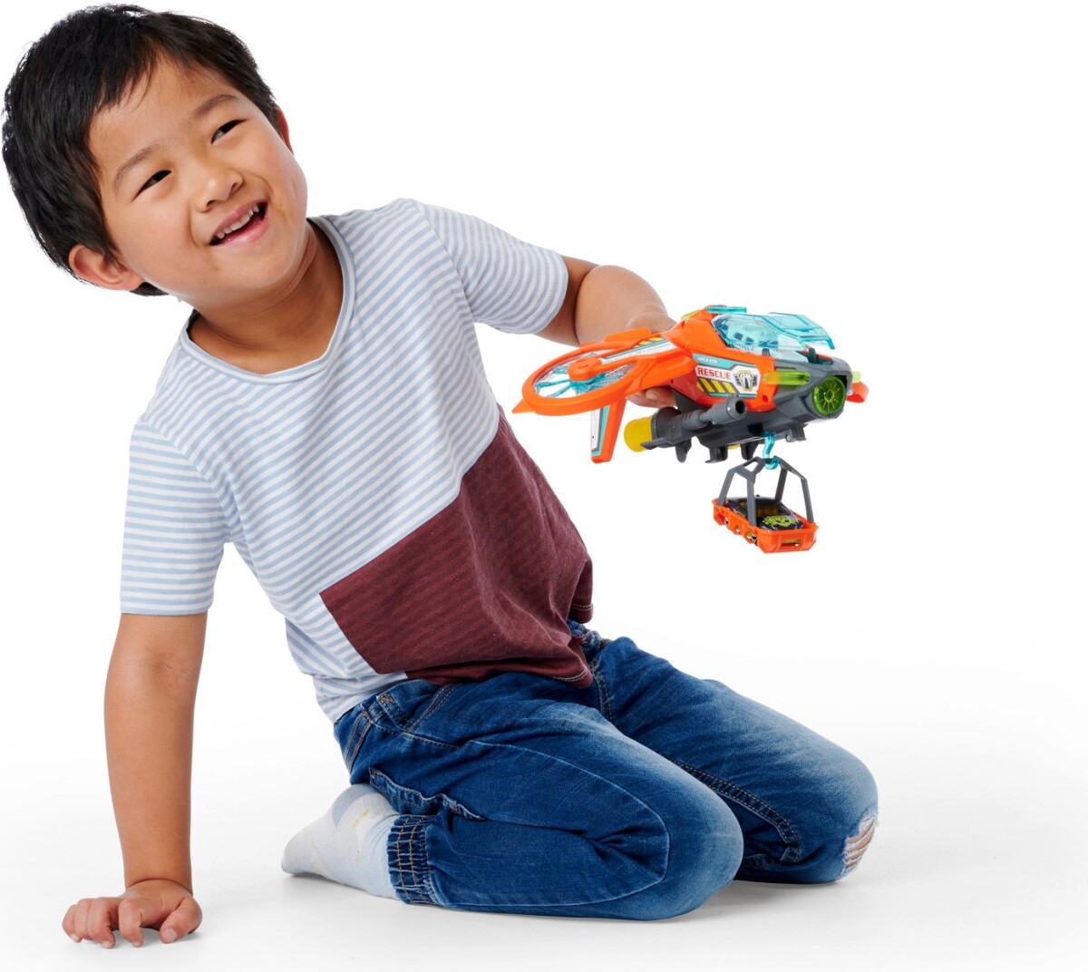 Dickie Toys - Rescue Hybrids - Robot Legetøjs Fly - Sky Patroller | Se ...