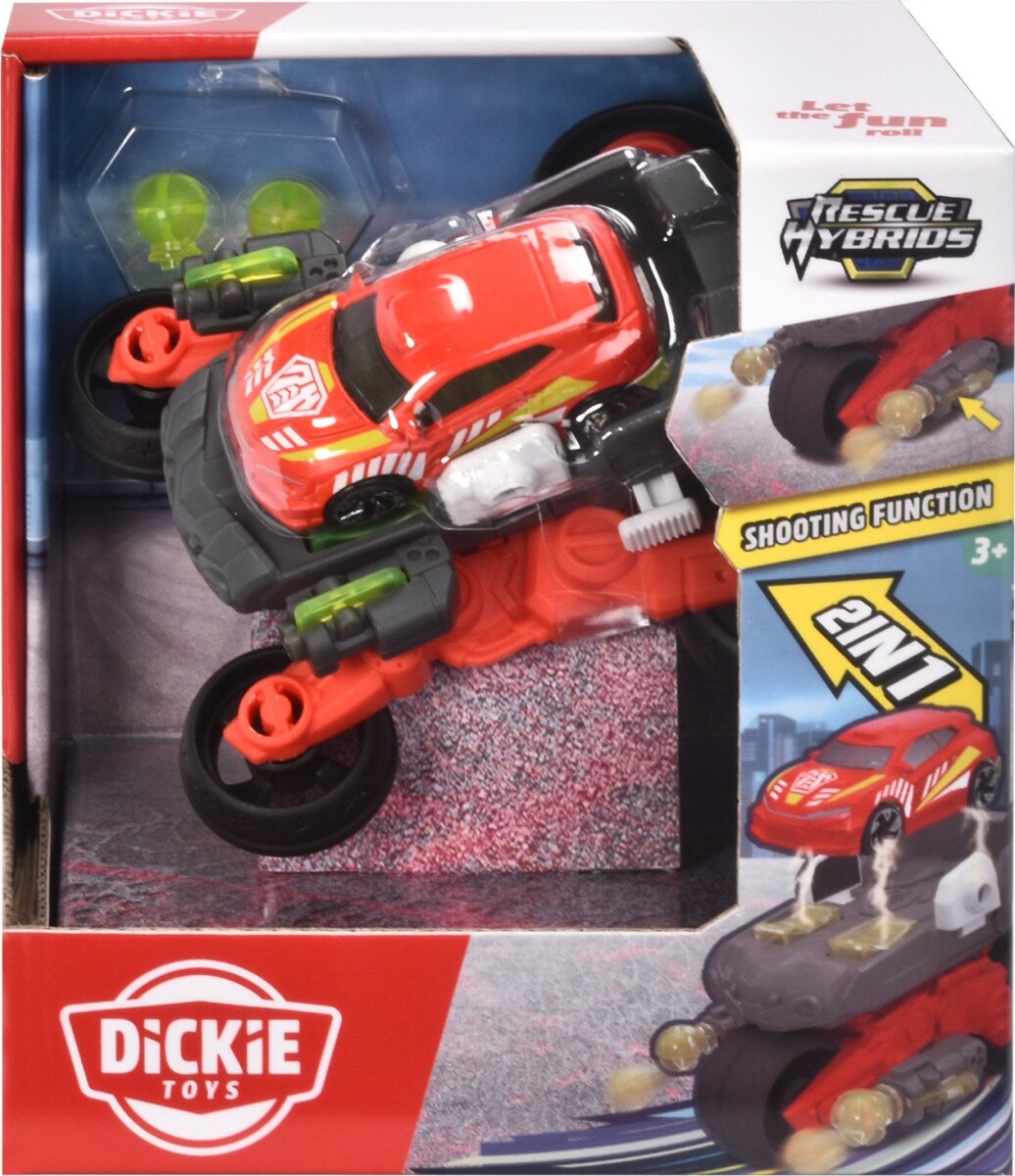 Dickie Toys - Rescue Hybrids - Robot Legetøj - Drone Bike | Se tilbud og køb på Gucca.dk