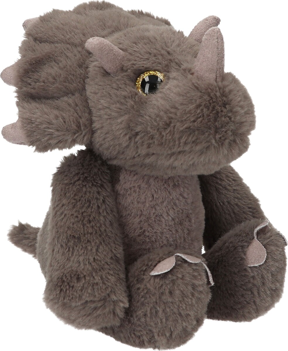Køb Dinosaur Bamse - Triceratops - 25 Cm - Dino World fra Depesche ...