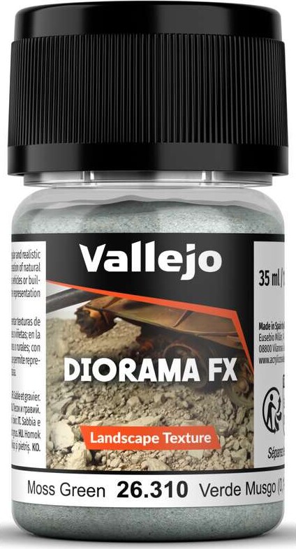Vallejo - Diorama Fx - Moss Green - 35 Ml - 26310 | Se tilbud og køb på ...