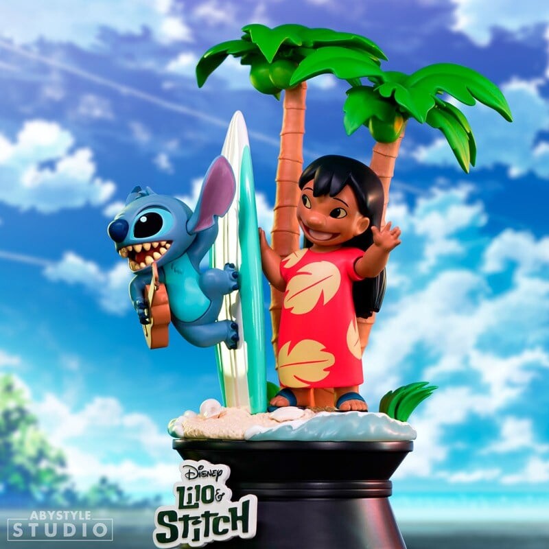 Disney Figur - Lilo & Stitch Surfboard - Abystyle Studio | Se tilbud og ...