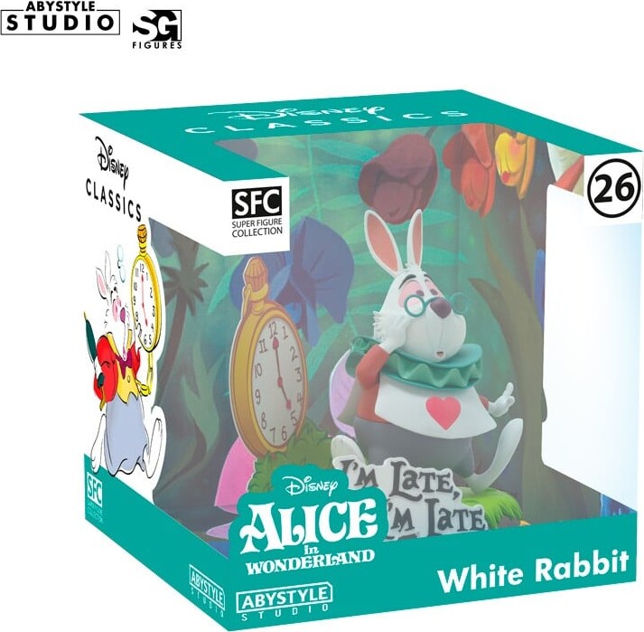 Disney Figur - Alice In Wonderland White Rabbit - Super Figure ...