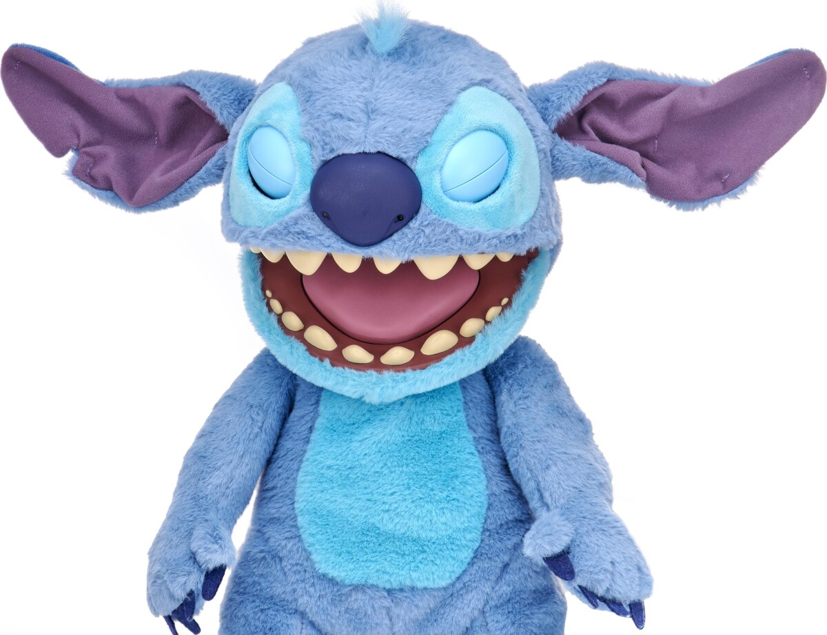 Køb Disney - Interaktive Real Fx Stitch - 45 Cm fra Wow Stuff - Gucca.dk