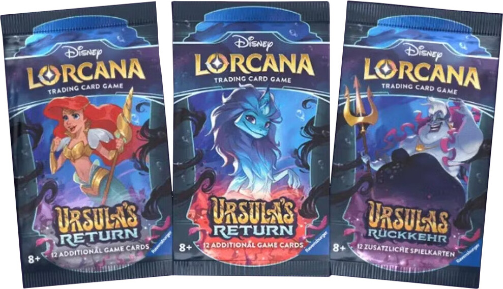 Disney Lorcana - Ursula's Return - Booster Pack - 12 Kort | Se tilbud ...
