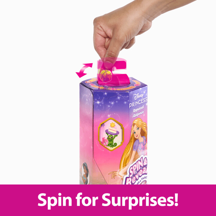 Disney Princess - Spin & Reveal - Rapunzel Dukke | Se tilbud og køb på ...