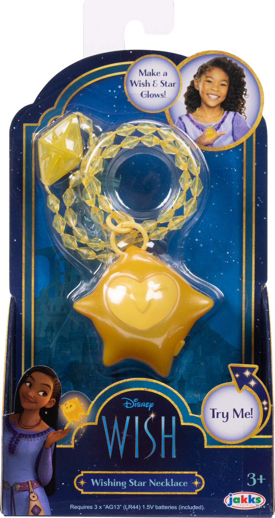 Køb Disney Wish - Wishing Star Magisk Halskæde fra Jakks Pacific - Gucca.dk