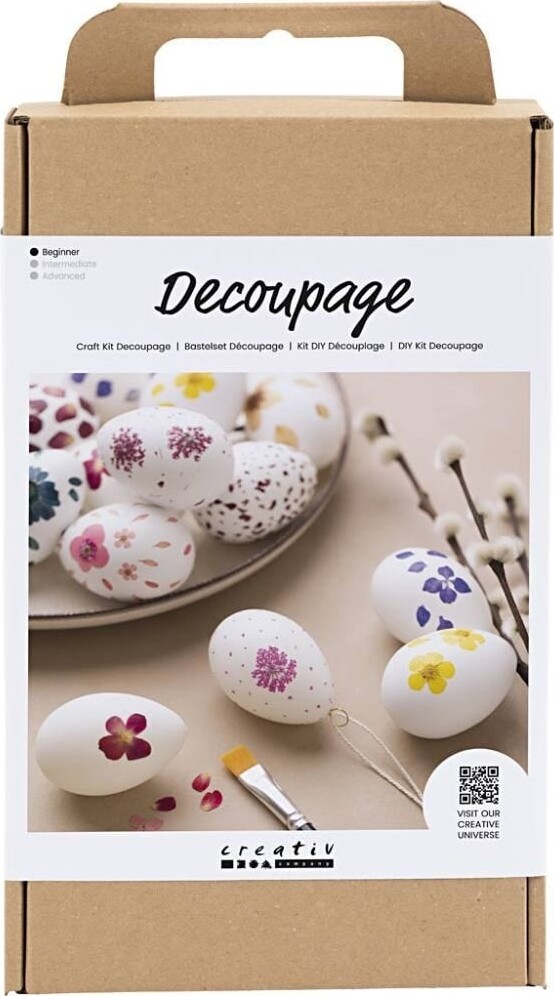 Køb Decoupage Diy Kit Til Begyndere fra Creativ Company - Gucca.dk