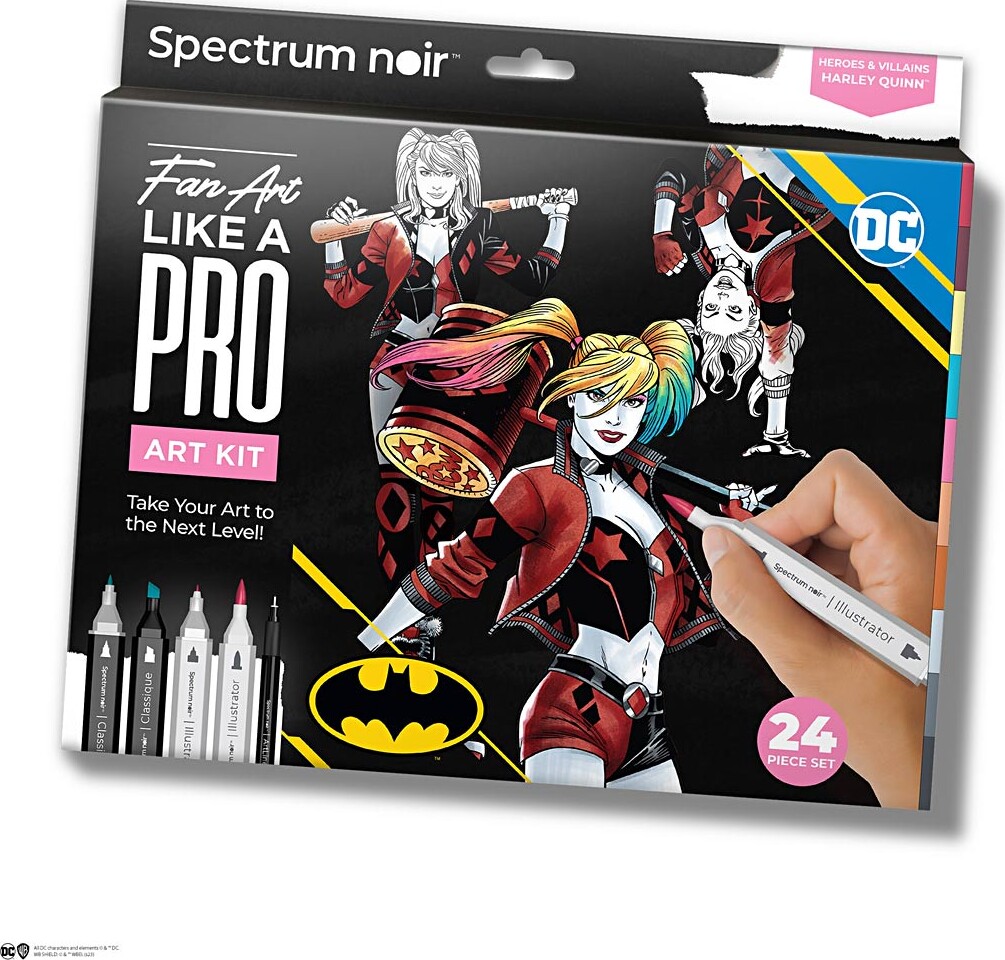 Køb Diy Kit Illustration - Harley Quinn - Assorterede Farver fra ...