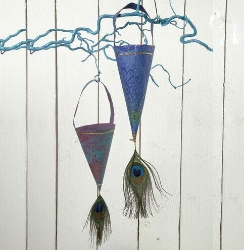 Påfuglefjer - 25-30 Cm - 10 Stk | Se tilbud og køb på Gucca.dk