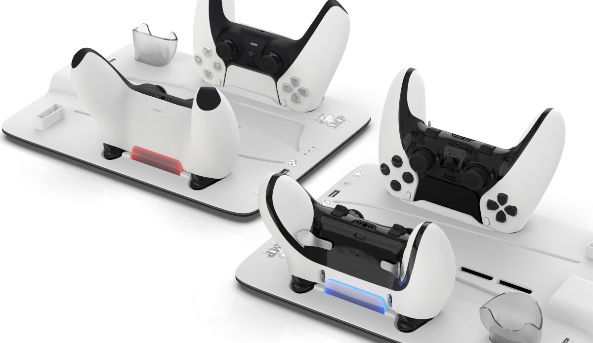 Køb Dlx Multi Function Charger Tower Ps5 Slim fra Imp - Gucca.dk