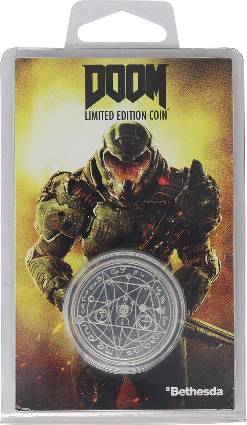 Doom Limited Edition 25th Anniversary Collectible Coin | Se tilbud og ...