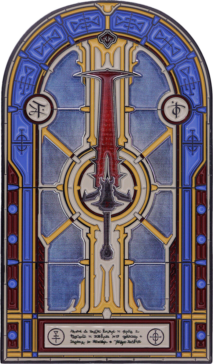 Doom Limited Edition Crucible Sword Stained Glass Window Ingot | Se ...