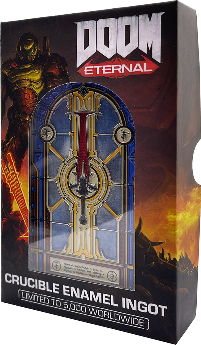 Doom Limited Edition Crucible Sword Stained Glass Window Ingot | Se ...