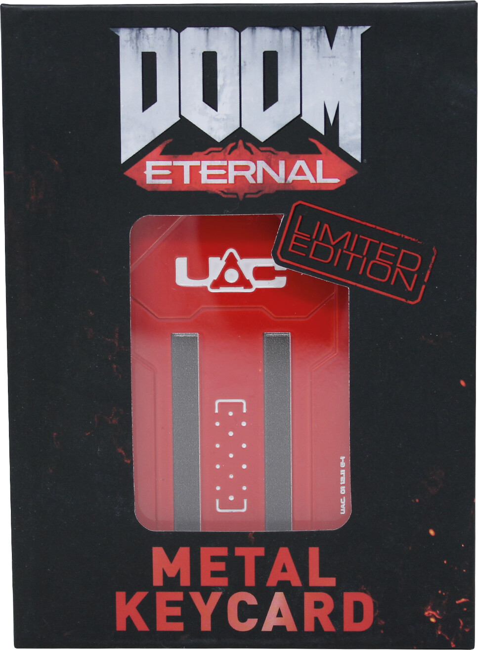 Doom Limited Edition Replica Key Card | Se tilbud og køb på Gucca.dk