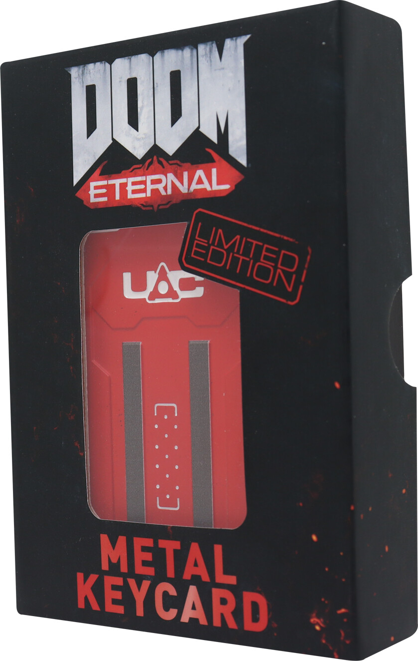 Doom Limited Edition Replica Key Card | Se tilbud og køb på Gucca.dk