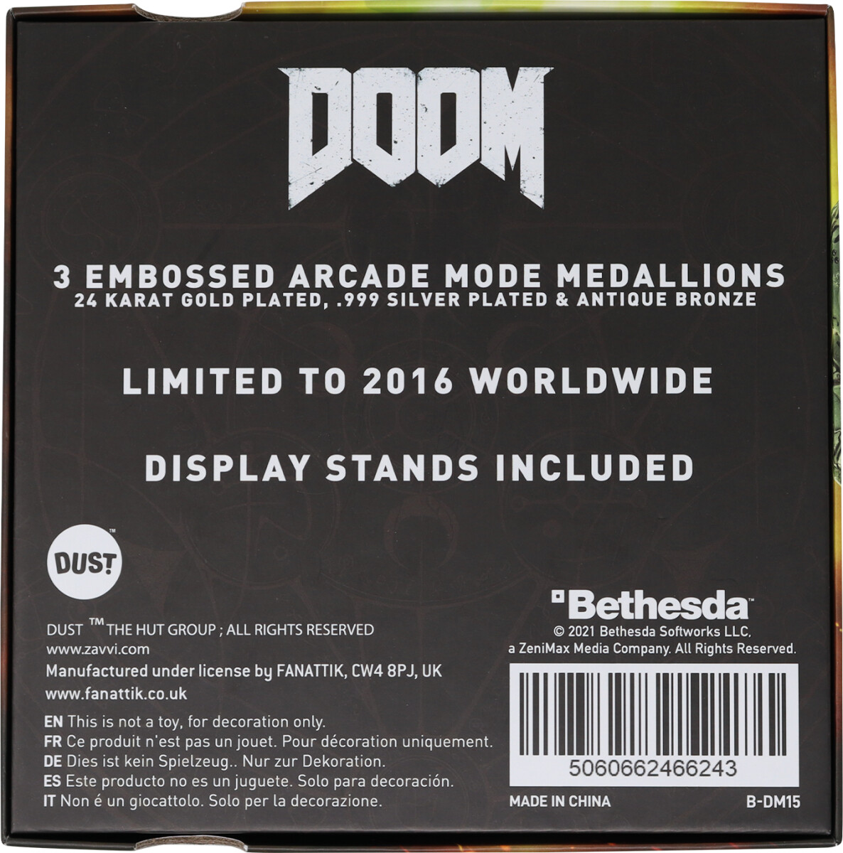 Doom Limited Edition Set Of 3 Arcade Mode Medallion Collection | Se ...