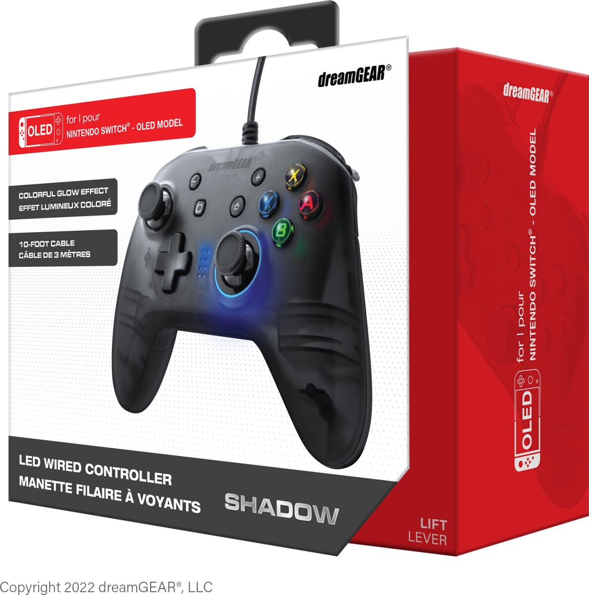 Dreamgear, Shadow Wired Controller For Nintendo Switch & Oled | Se ...