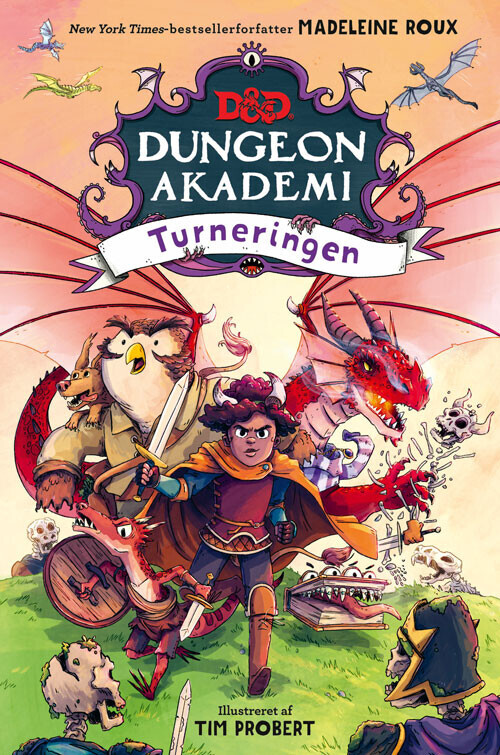 Dungeons & Dragons - Dungeon Akademi 2: Turneringen af Madeleine Roux - Indbundet Bog - Gucca.dk