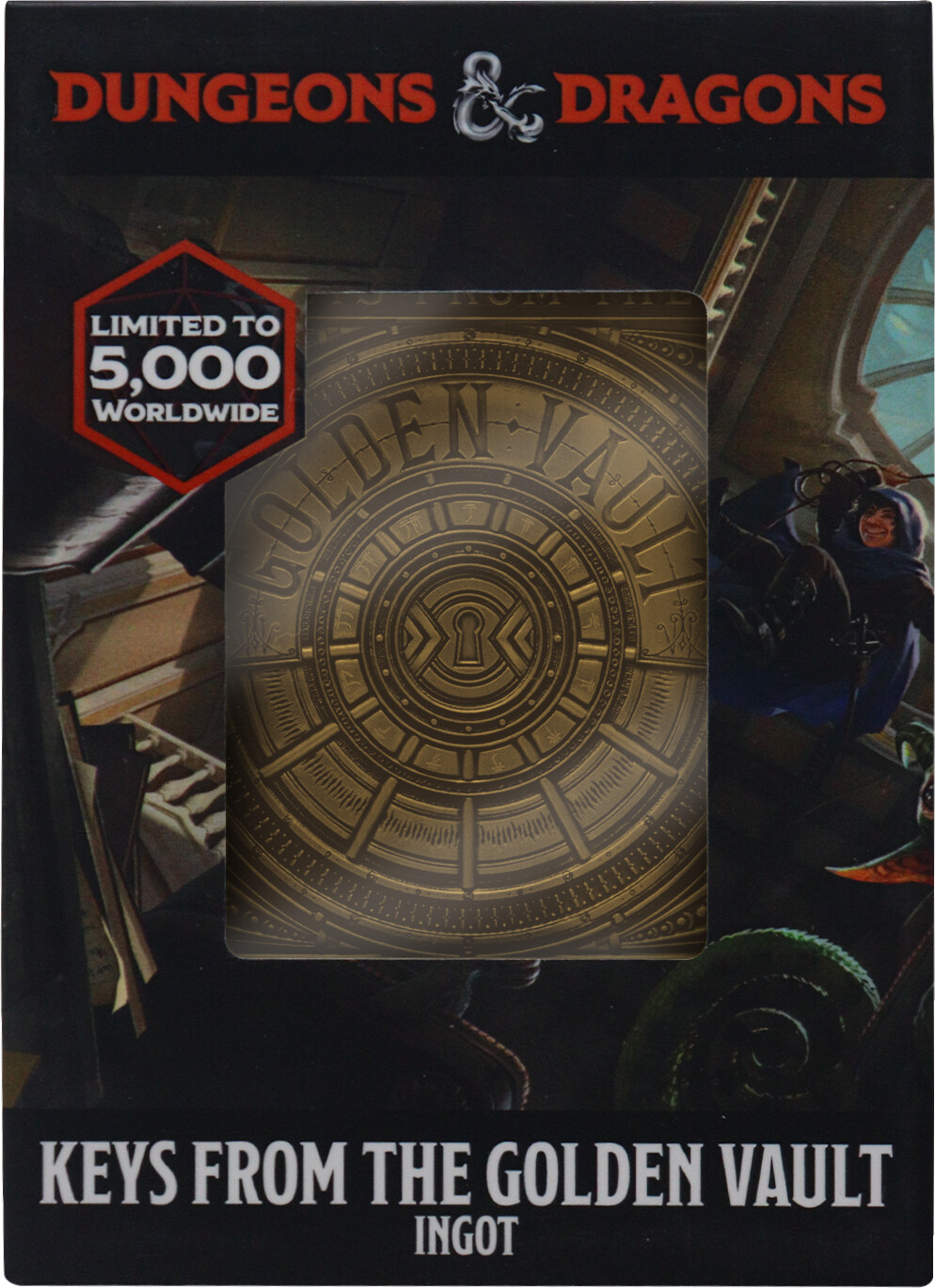 Dungeons & Dragons Limited Edition Keys From The Golden Vault Ingot ...