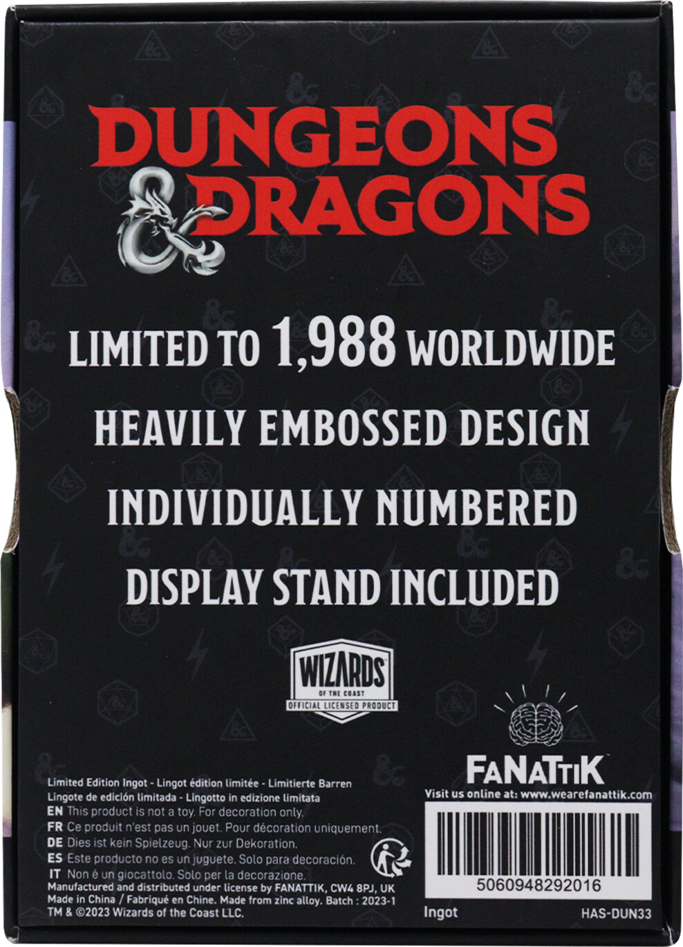 Køb Dungeons & Dragons Limited Edition Legend Of Drizzt 35Th ...
