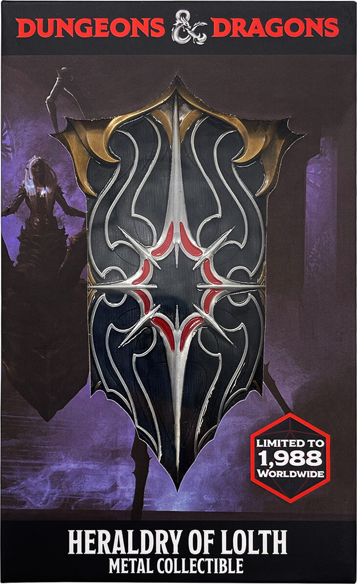 Dungeons & Dragons Limited Edition Lolth The Spider Queen Ingot | Se ...