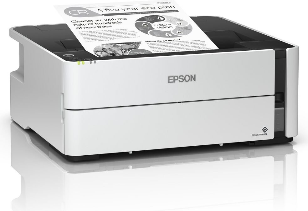 Epson Ecotank - Aio Printer Med Wifi - 20 Spm - Et-m1180 | Se tilbud og ...