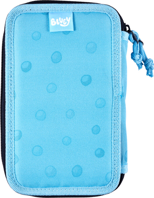 Køb Bluey - Penalhus Med Indhold - 2 Rum - Blå fra Euromic - Gucca.dk