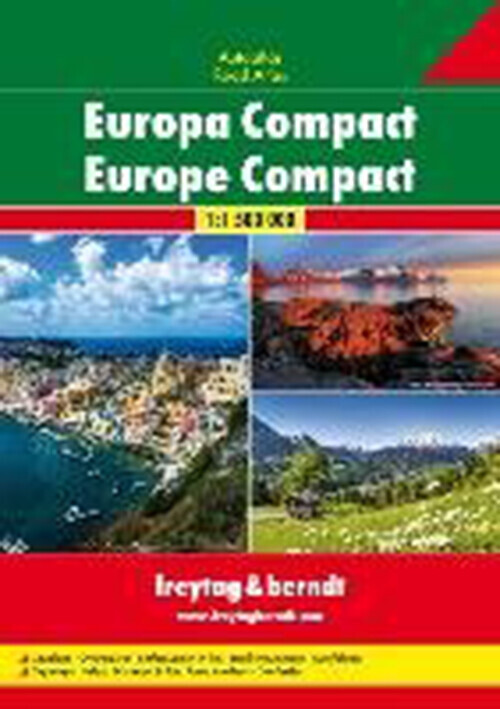 Freytag & Berndt - Europa Compact - Europe Compact Road Atlas - English ...