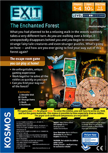 Exit - The Enchanted Forest - Escape Room Brætspil | Se tilbud og køb ...