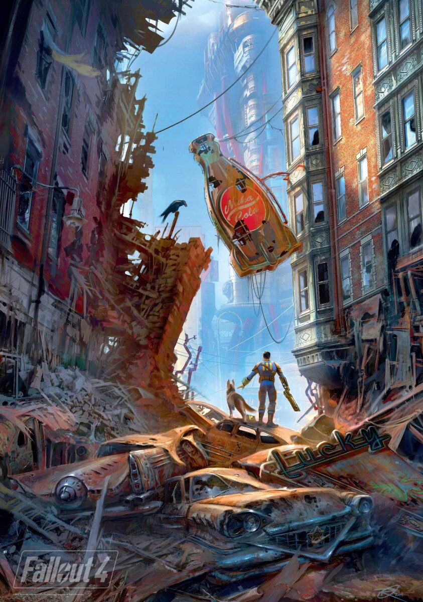 Good Loot Puzzle - Fallout 4 Puslespil - Nuka-cola - 1000 Brikker | Se ...