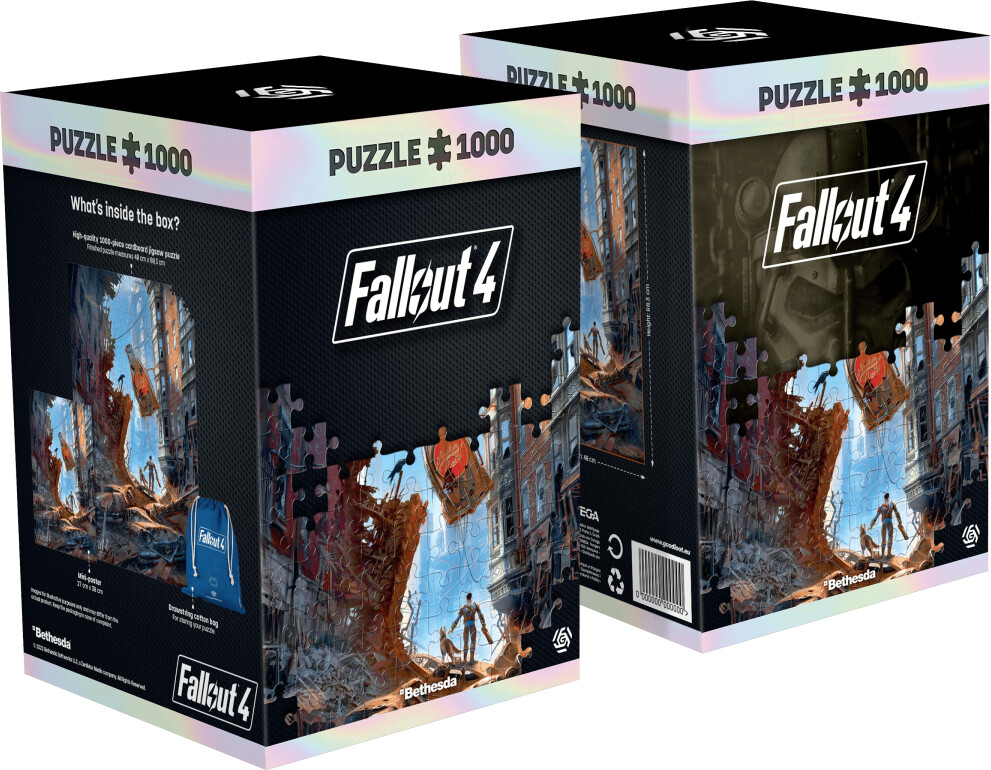 Good Loot Puzzle - Fallout 4 Puslespil - Nuka-cola - 1000 Brikker | Se ...