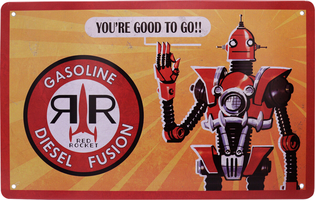 Fallout Tin Sign Set | Se tilbud og køb på Gucca.dk