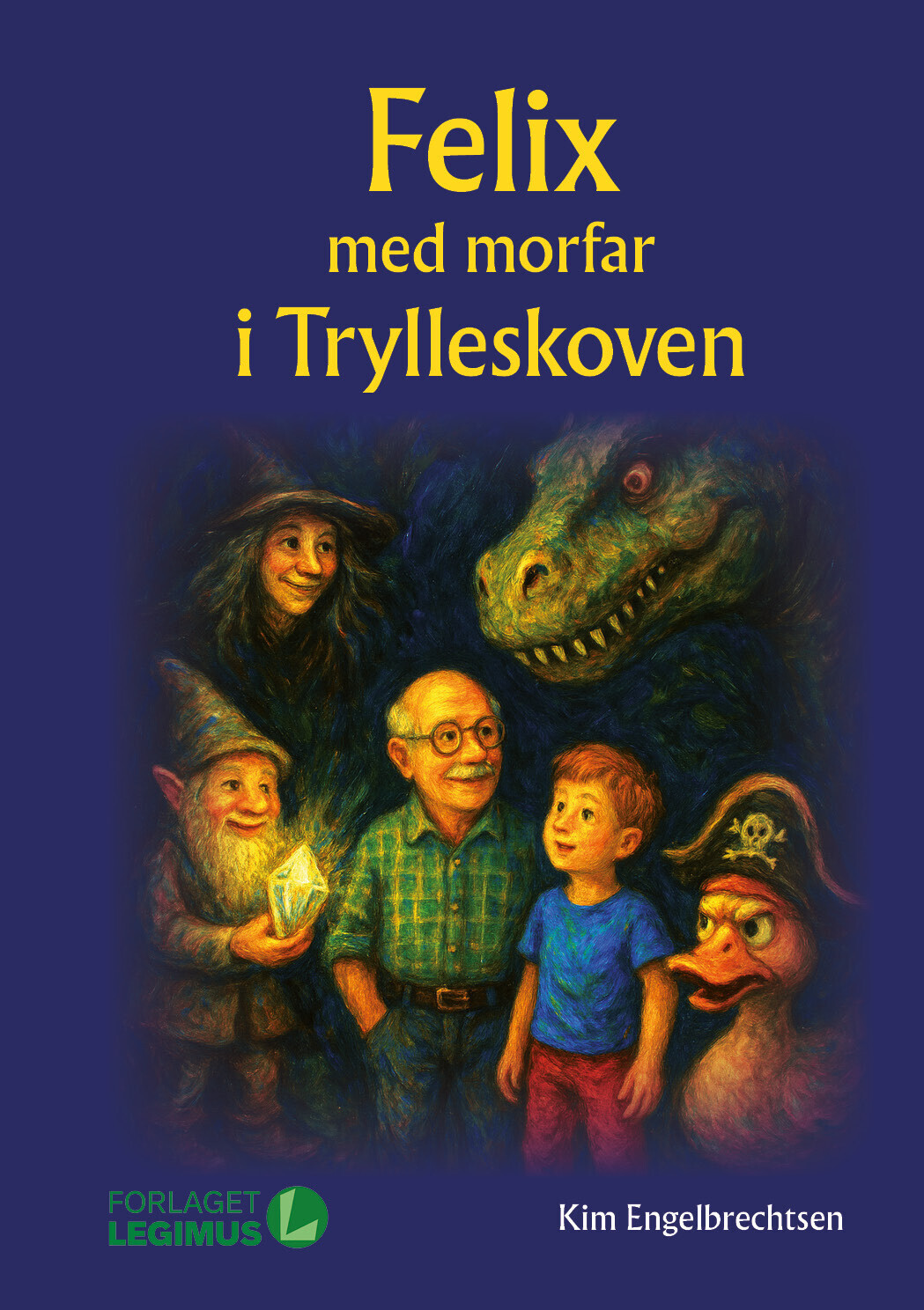 Køb Felix Og Morfar I Trylleskoven af Kim Engelbrechtsen - bog ...