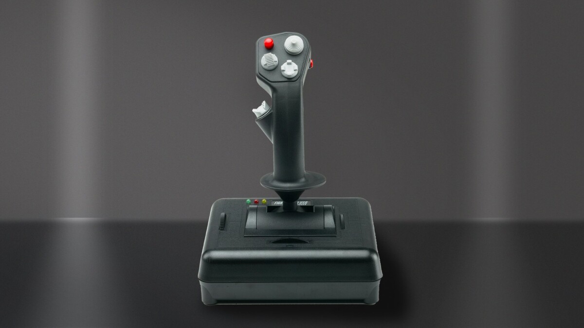 Ch Products - Joystick - Fighterstick Controller - Pc Mac | Se tilbud ...