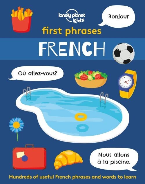 First Phrases - French - Lonely Planet Kids - English Book - Gucca.dk