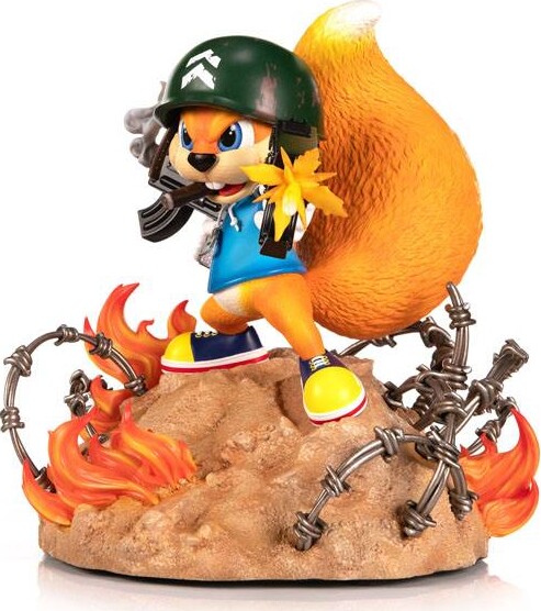 Køb First4figures - Soldier Conker - Resin Statue fra First 4 Figures ...